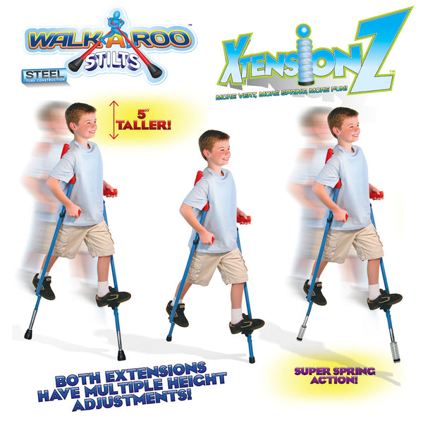 XTENSIONZ: 4-Piece Extension Set for Walkaroo Steel Stilts - GeospacePlay