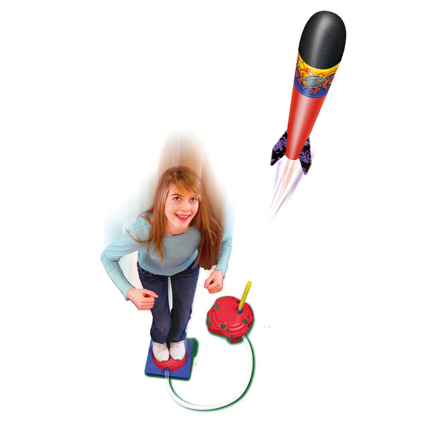 Jump Rocket Deluxe Set with 3 JR + 3 Mini Soft Foam Rockets - GeospacePlay